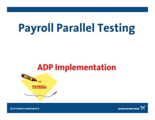 Parallel testing overview | PDF