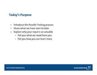 Parallel testing overview | PDF