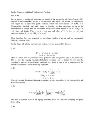 Parallel transport additional explorations part i | PDF