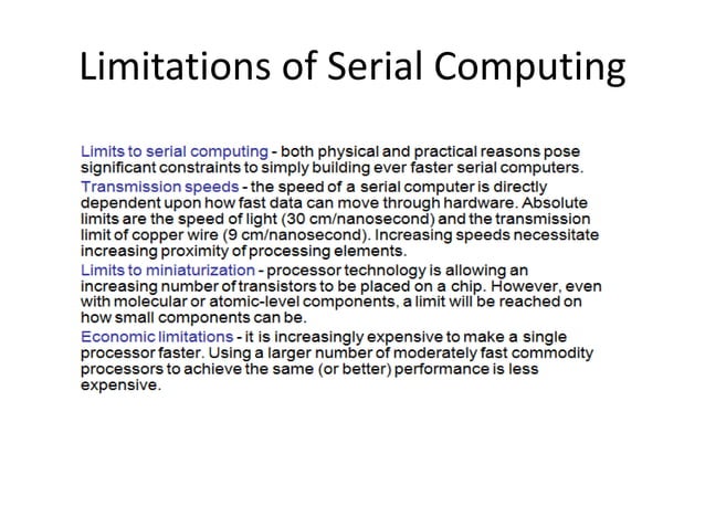 Parallel Computing | PPT