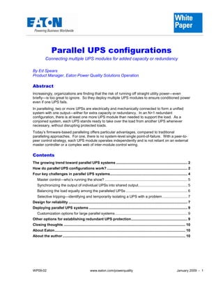ParallelUPSSystemsWPGeneric-SSV5-01-20-09__2_.pdf | Computing ...