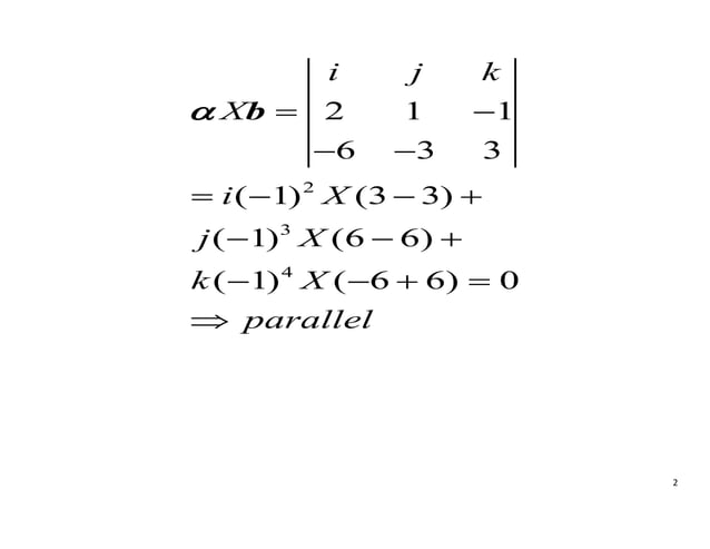 Parallel Vectors.doc