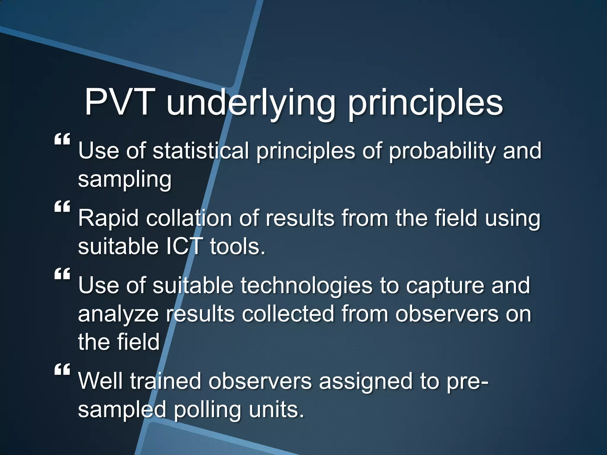 Parallel vote tabulation nigeria experience | PPTX