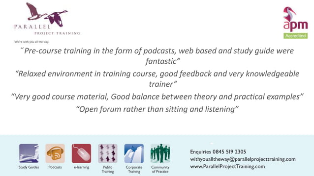 Parallel Project Management Training | PPTX | Education industry ...