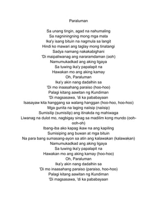Paraluman.docx