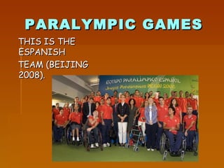 Paralympic games | PPT