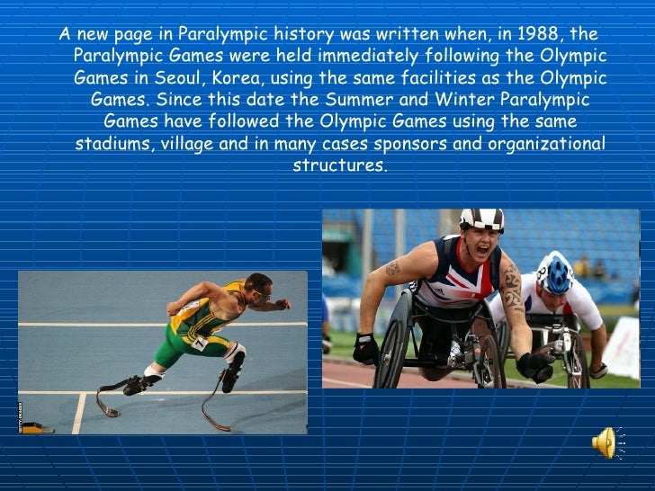 Paralympic games 3