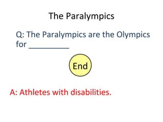 Paralympics | PPT