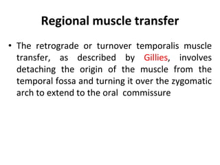 Paralysis of facial nerve | PPTX