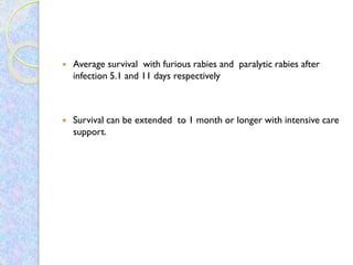 Paralytic RABIES | PPT