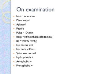 Paralytic RABIES | PPT