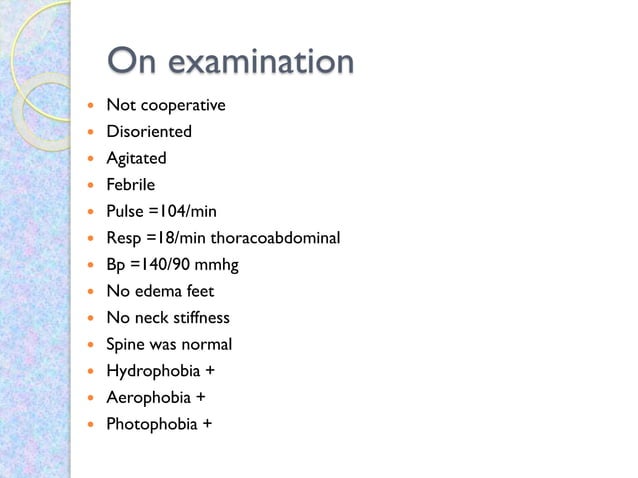 Paralytic RABIES | PPT