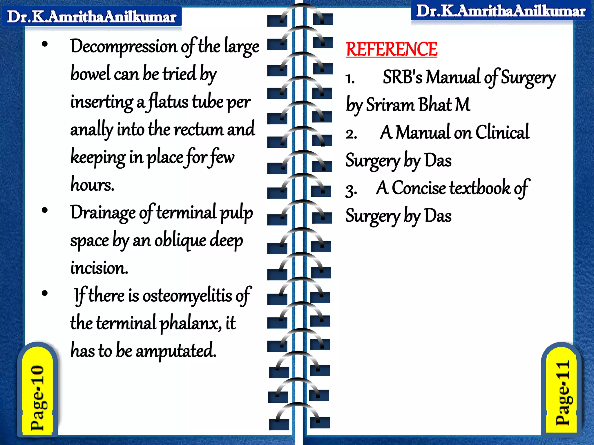 Paralytic ileus (adynamic intestinal obstruction) | PPTX