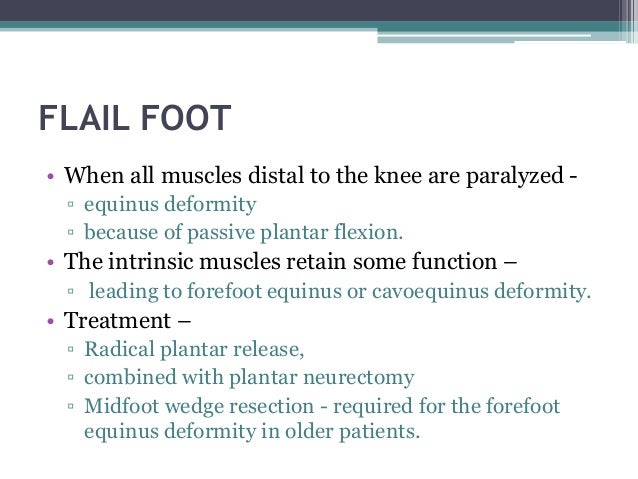 Paralytic Polio Lower Limb