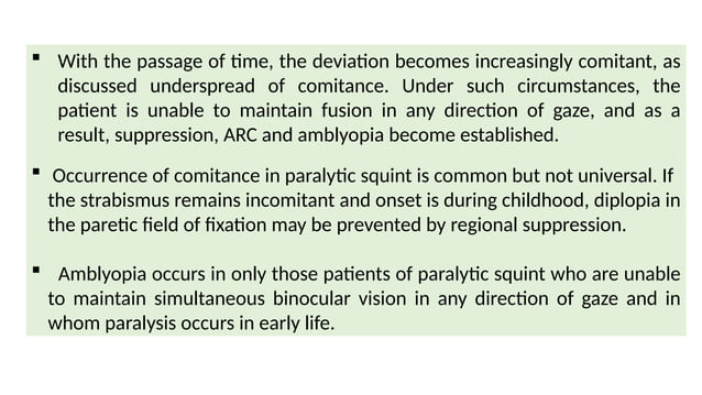 Paralytic Strabismus presentation slideshare.pptx | Brain and Nervous ...