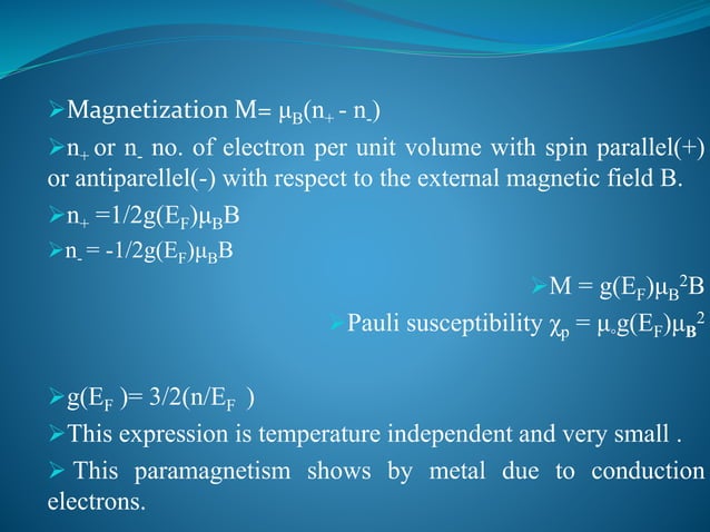 Paramagnetism & Properties.pptx