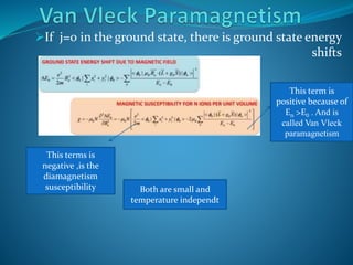 Paramagnetism & Properties.pptx