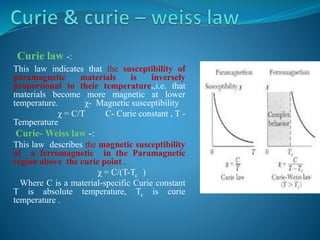 Paramagnetism & Properties.pptx