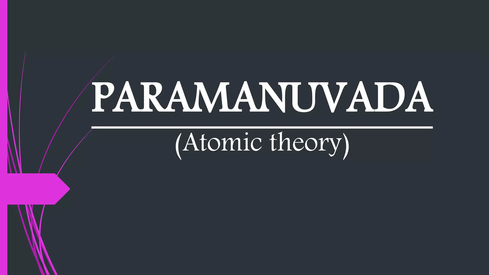 PARAMANUVADA | PDF
