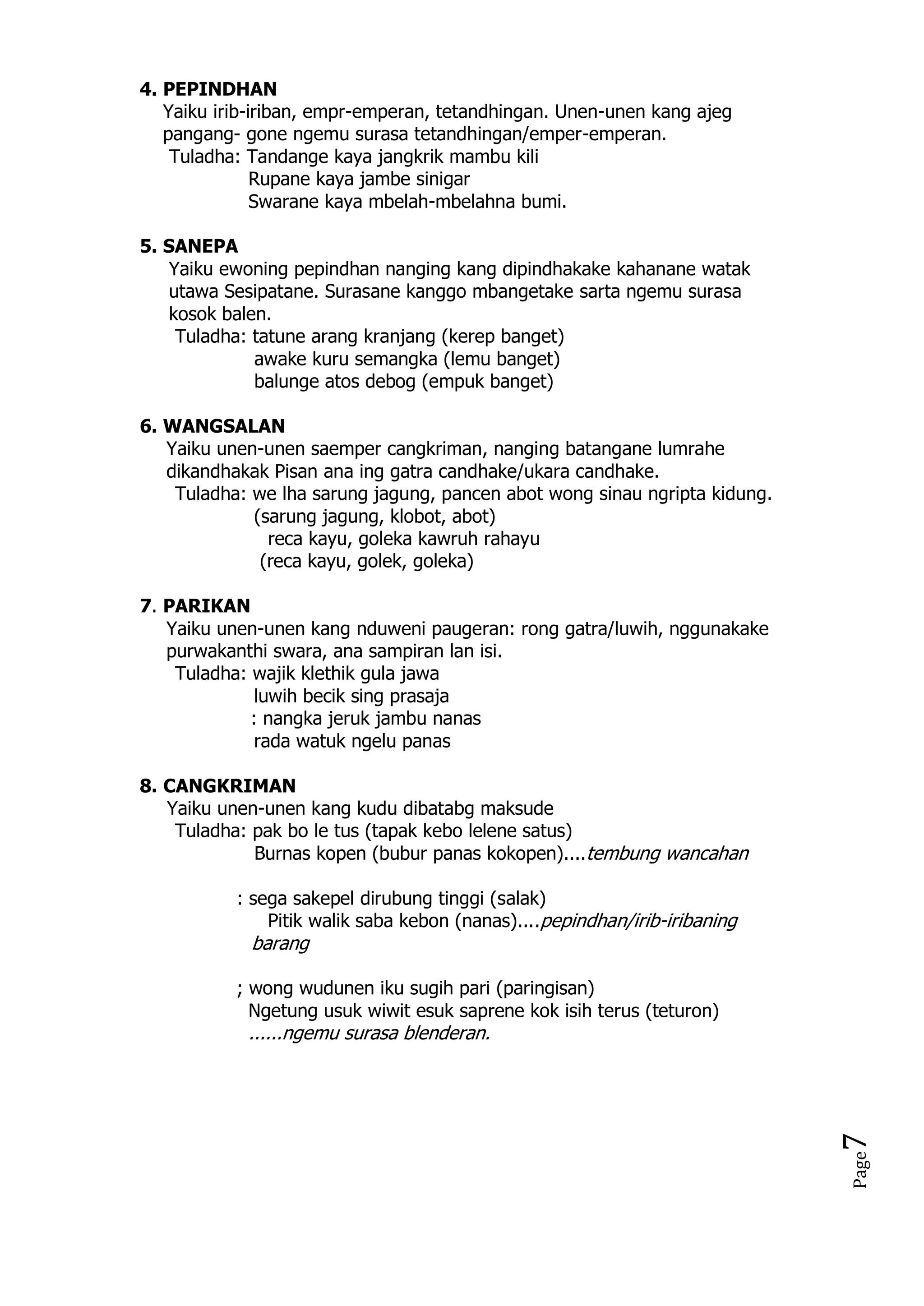 Bahasa Jawa_Parama Sastra lan Kagunan Basa Jawa | PDF