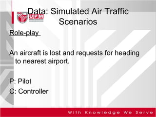 Oral Communication in Air Traffic Control | PPT