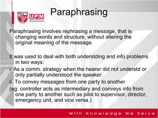 Oral Communication in Air Traffic Control | PPT