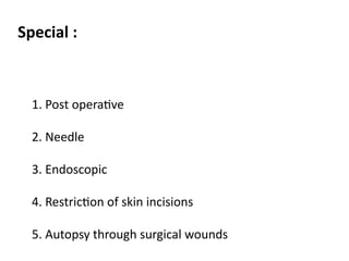 Autopsy , methods of the autopsy summary | PPT