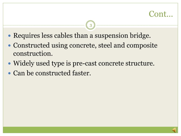 Analysis of cable stayed bridges | PPTX | Civil Engineering Industry ...