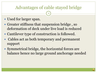 Analysis of cable stayed bridges | PPTX