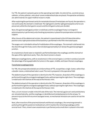 esophageal cancer - oncology - introduction | PDF