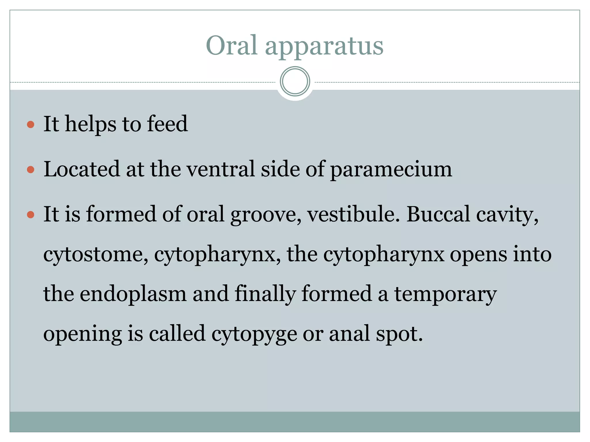 Structure and Reproduction of Paramecium | PPTX