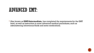 Paramedic.pptx for the students and paramedics | PPTX
