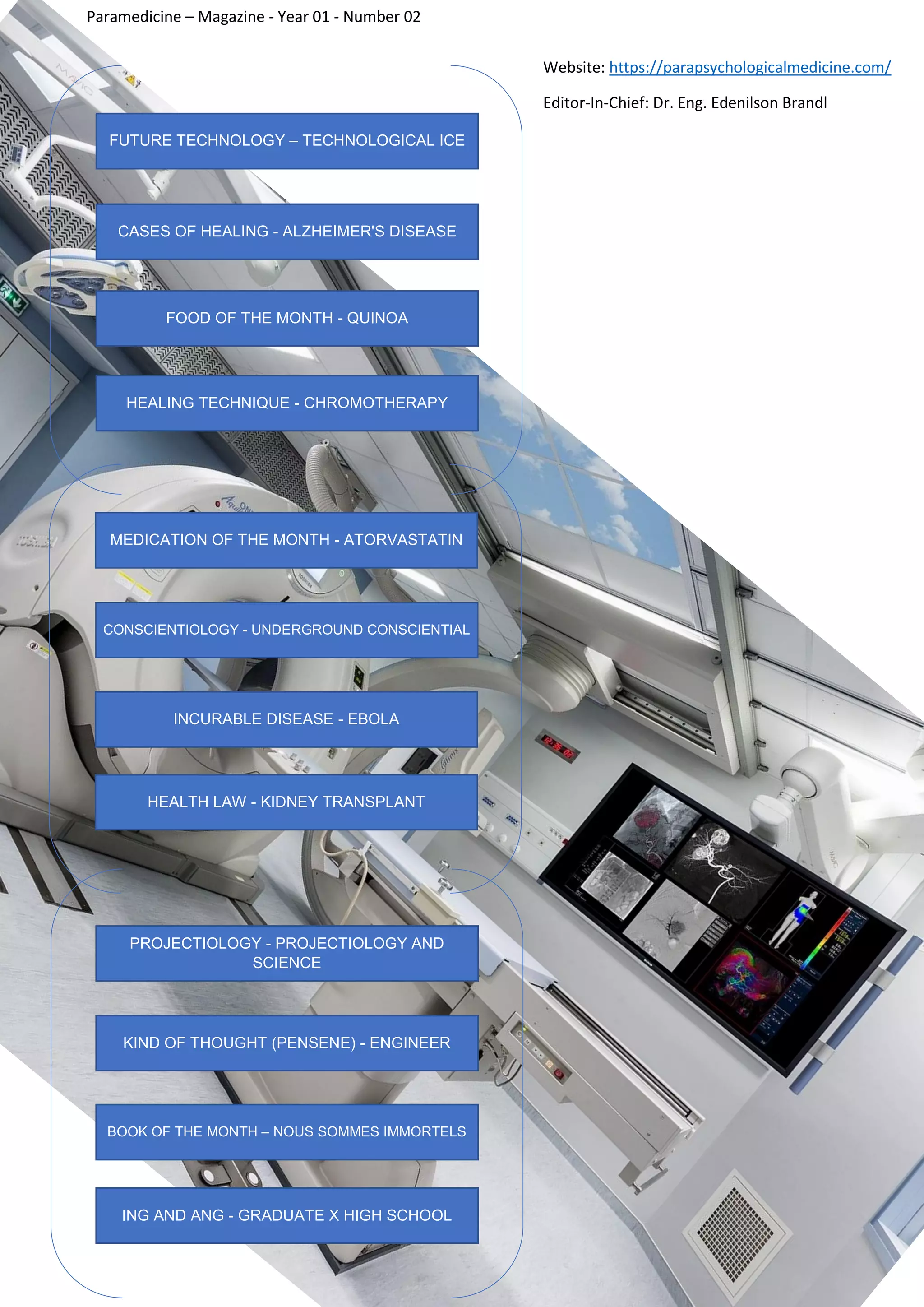 Paramedicine – magazine year 01 - number 02 | PDF | Nutrition | Healthy ...