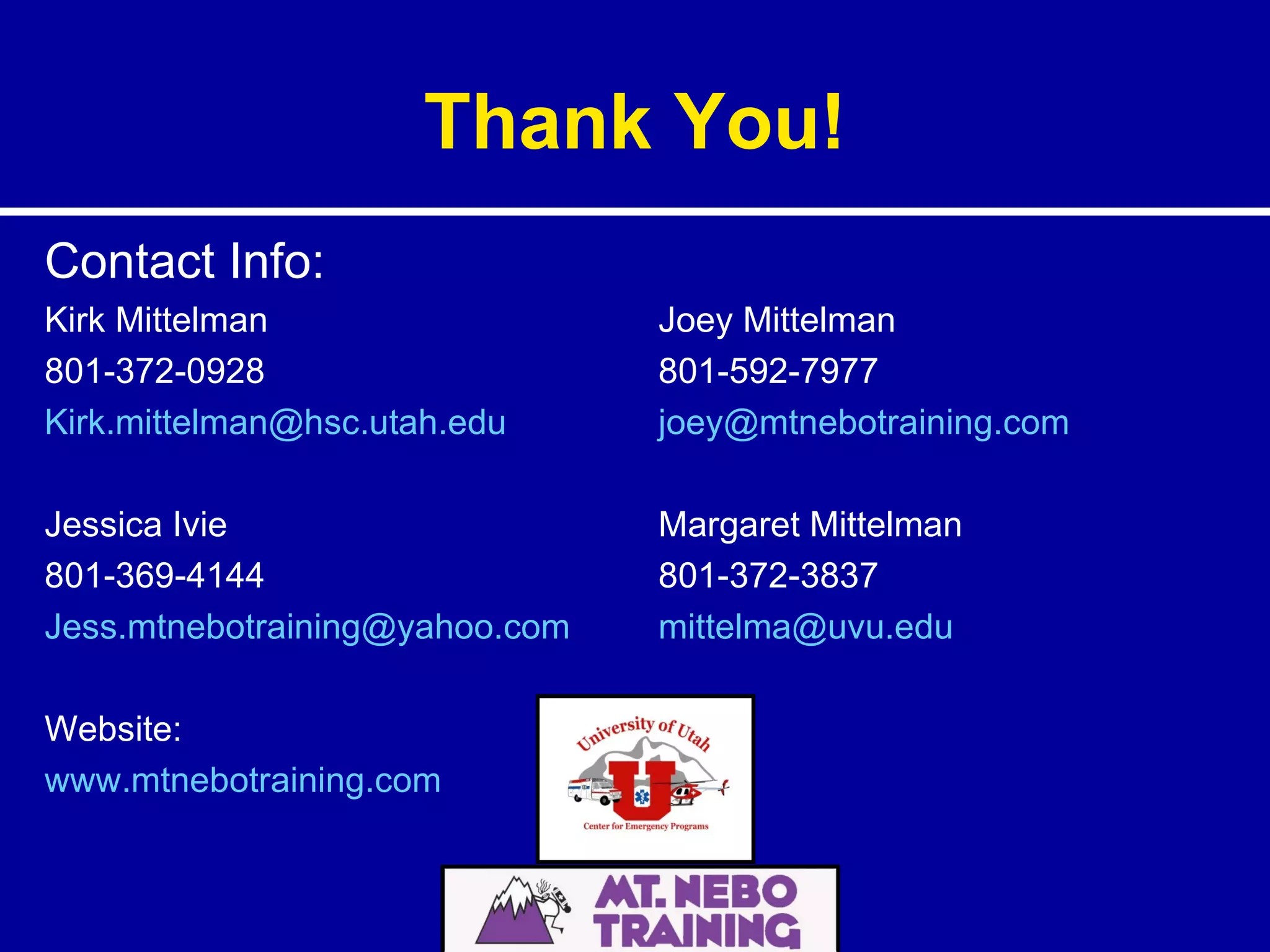 Paramedic Program Overview | PPT