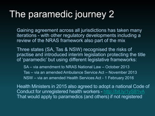 Paramedic registration march_2017 | PPT