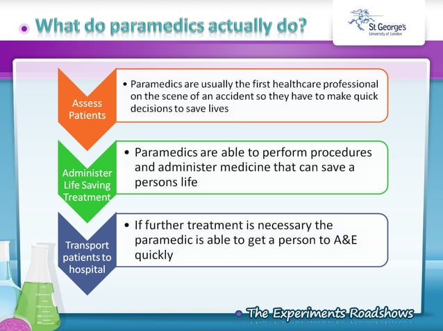 Paramedic Science Roadshow 2010 | PPT