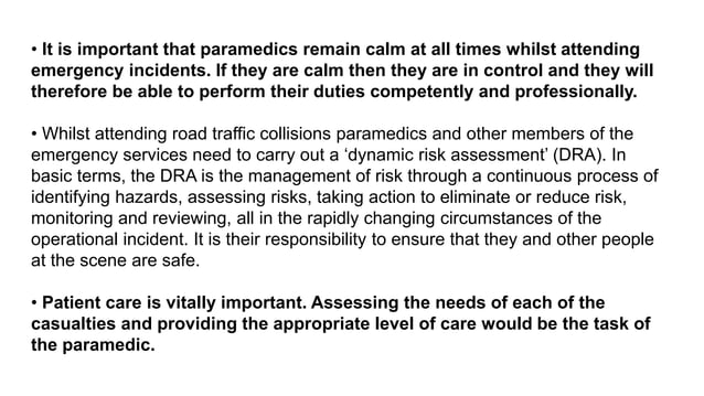 Paramedic Science Degree Interview Questions and Answers | PPTX