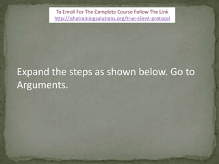 Parametrization using TruClient Protocol | PPTX