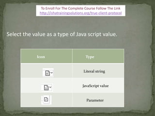Parametrization using TruClient Protocol | PPTX