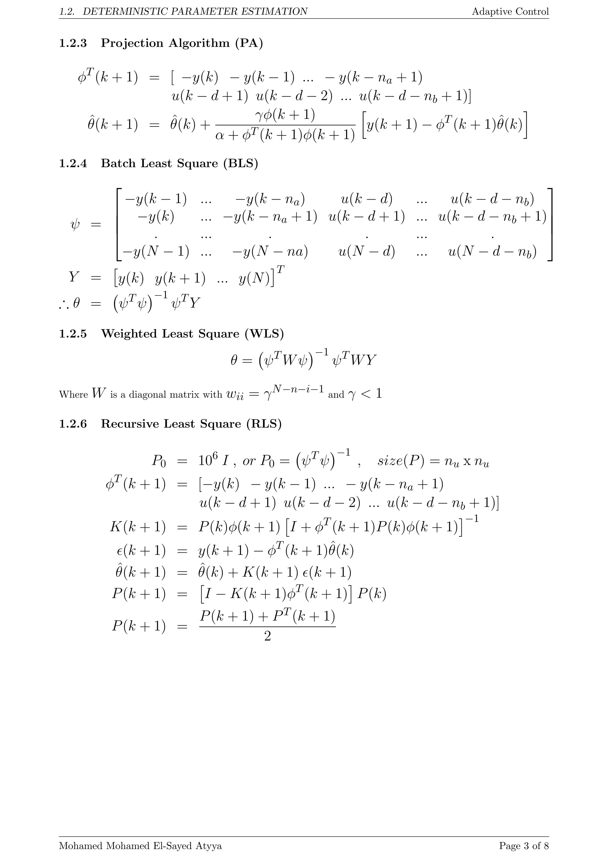 Parameter estimation | PDF