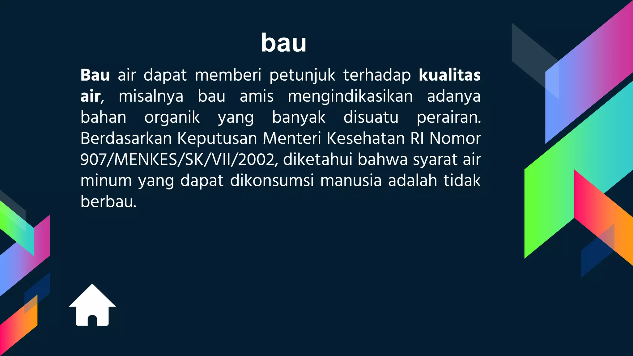 Parameter fisika air | PPTX