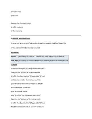 Parameterization is nothing but giving multiple input | PDF