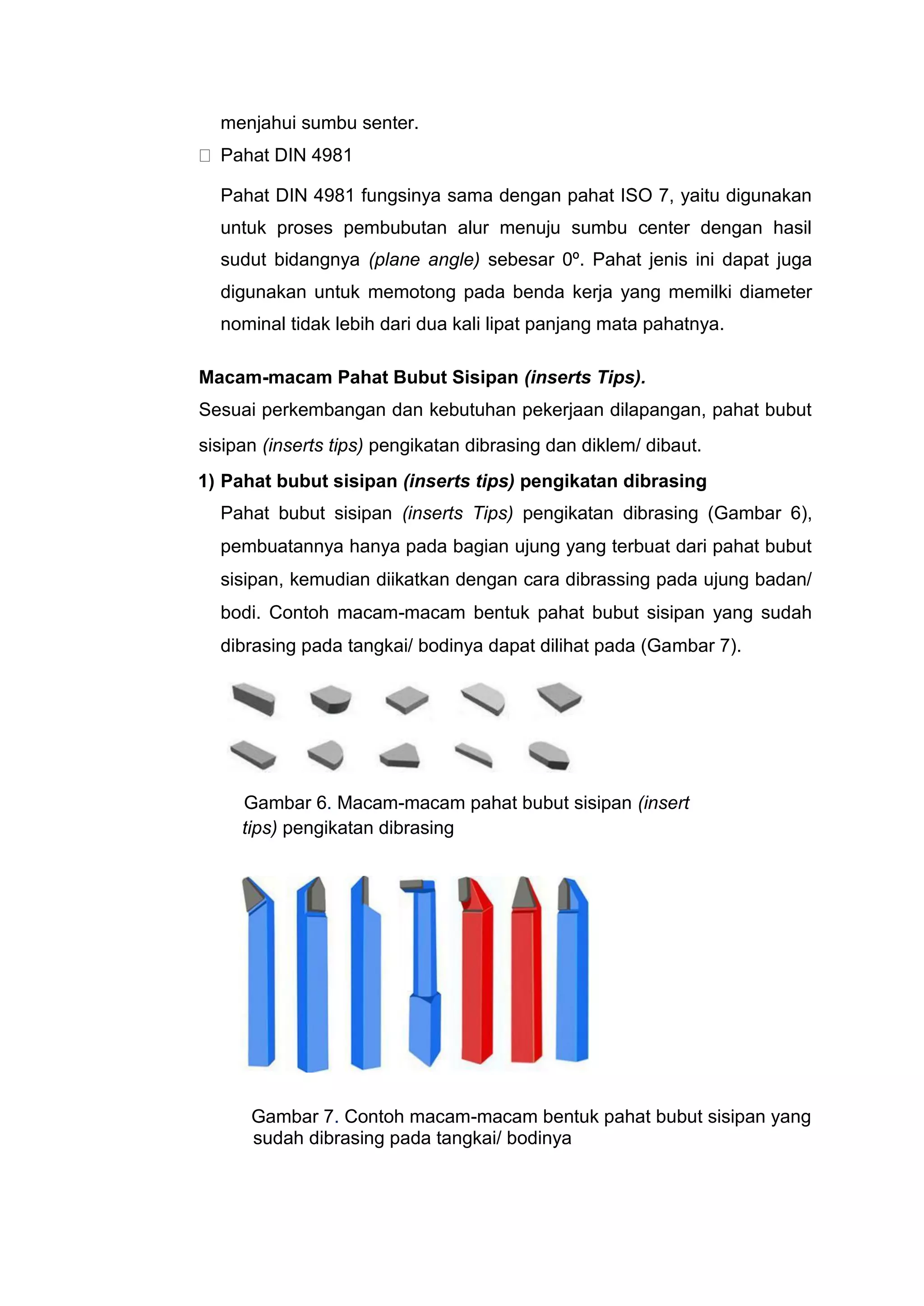 Parameter kecepatan potong mesin bubut | PDF