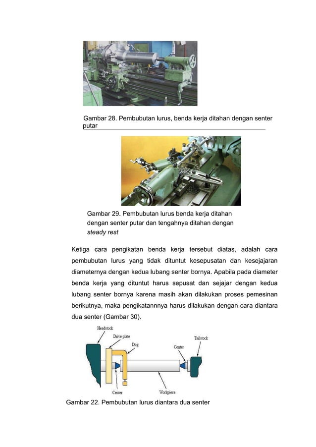 Parameter kecepatan potong mesin bubut | PDF