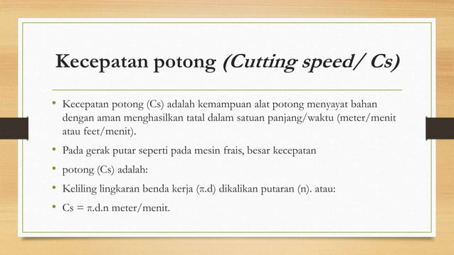 Parameter Pemotongan Mesin Frais.pptx