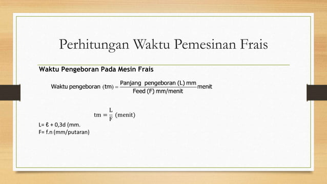 Parameter Pemotongan Mesin Frais.pptx