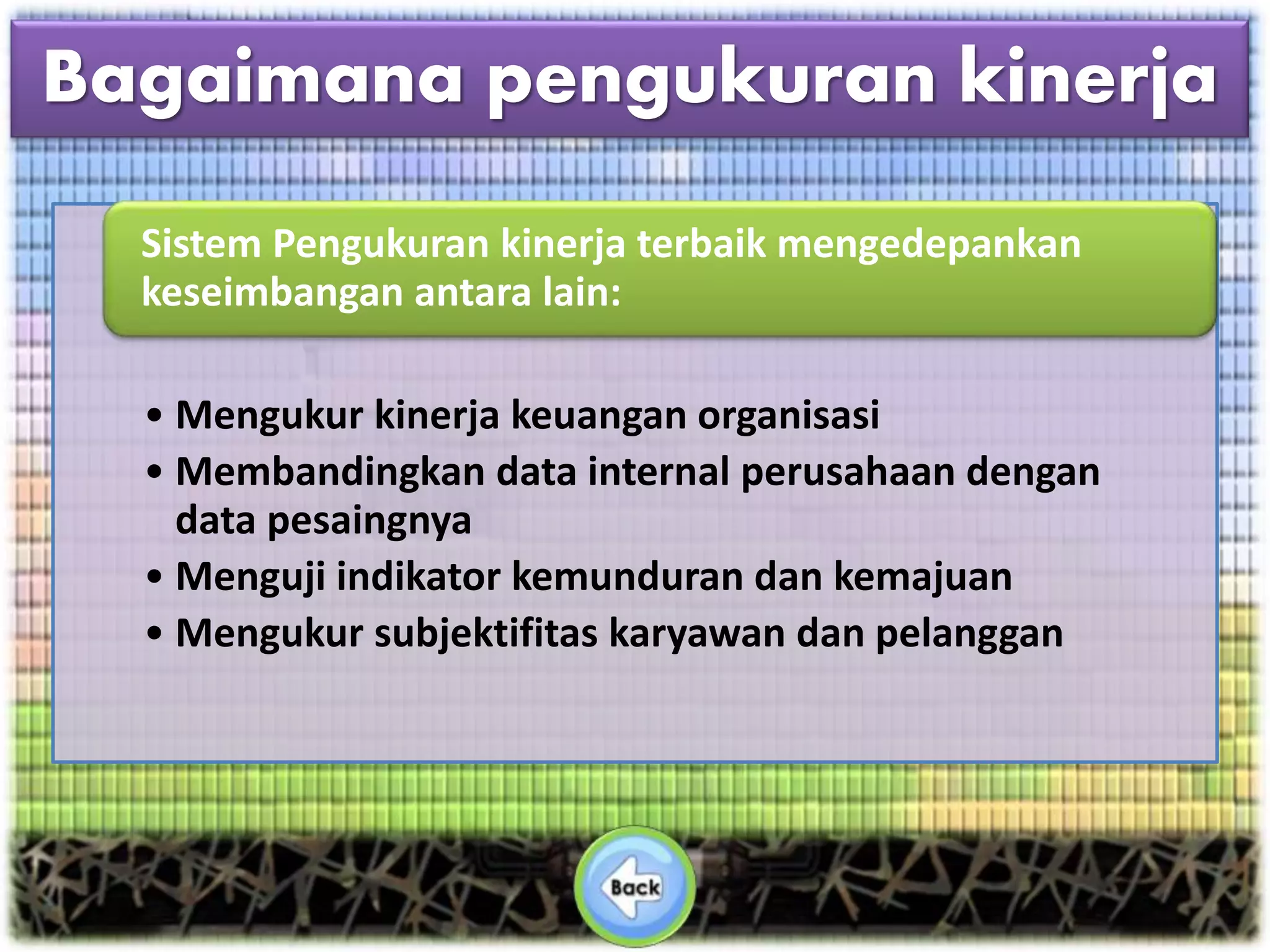 Parameter penilaian kinerja | PPT