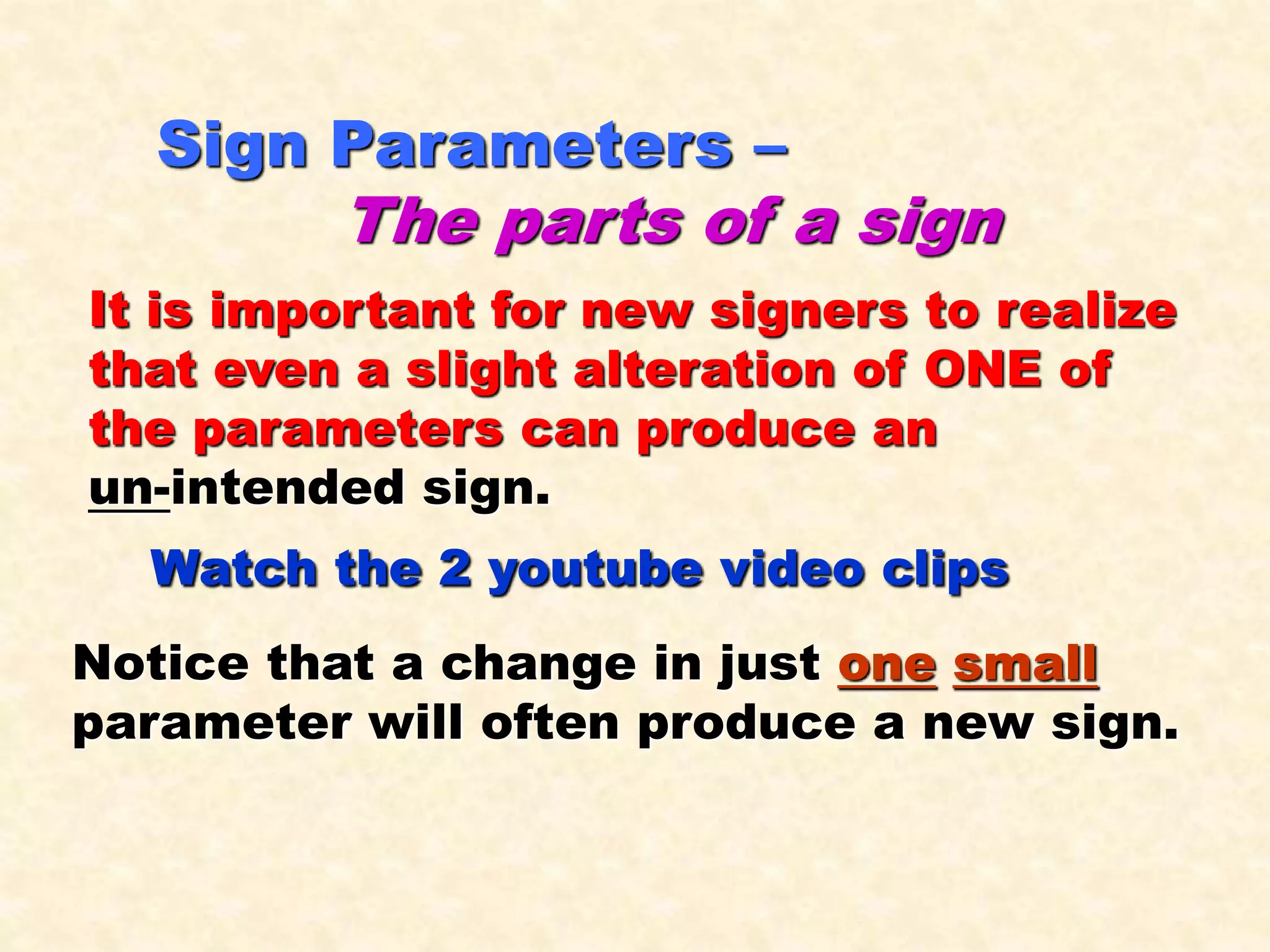 Parameter ppt | PPTX