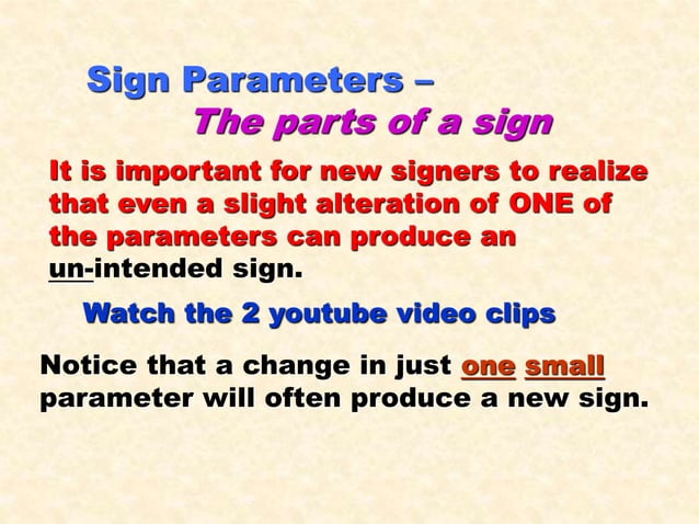 Parameter ppt | PPTX