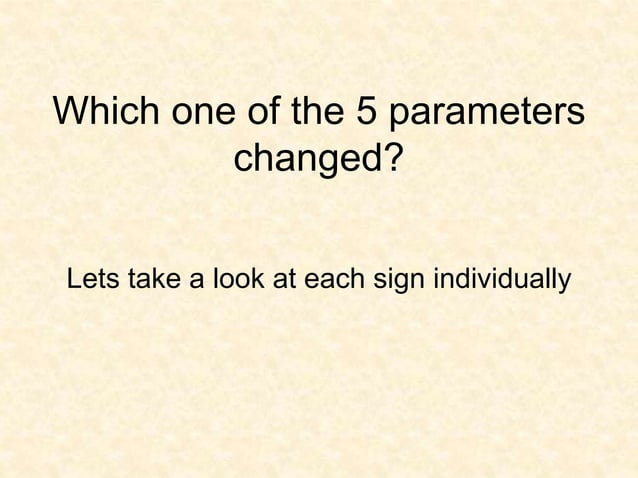 Parameter ppt | PPTX
